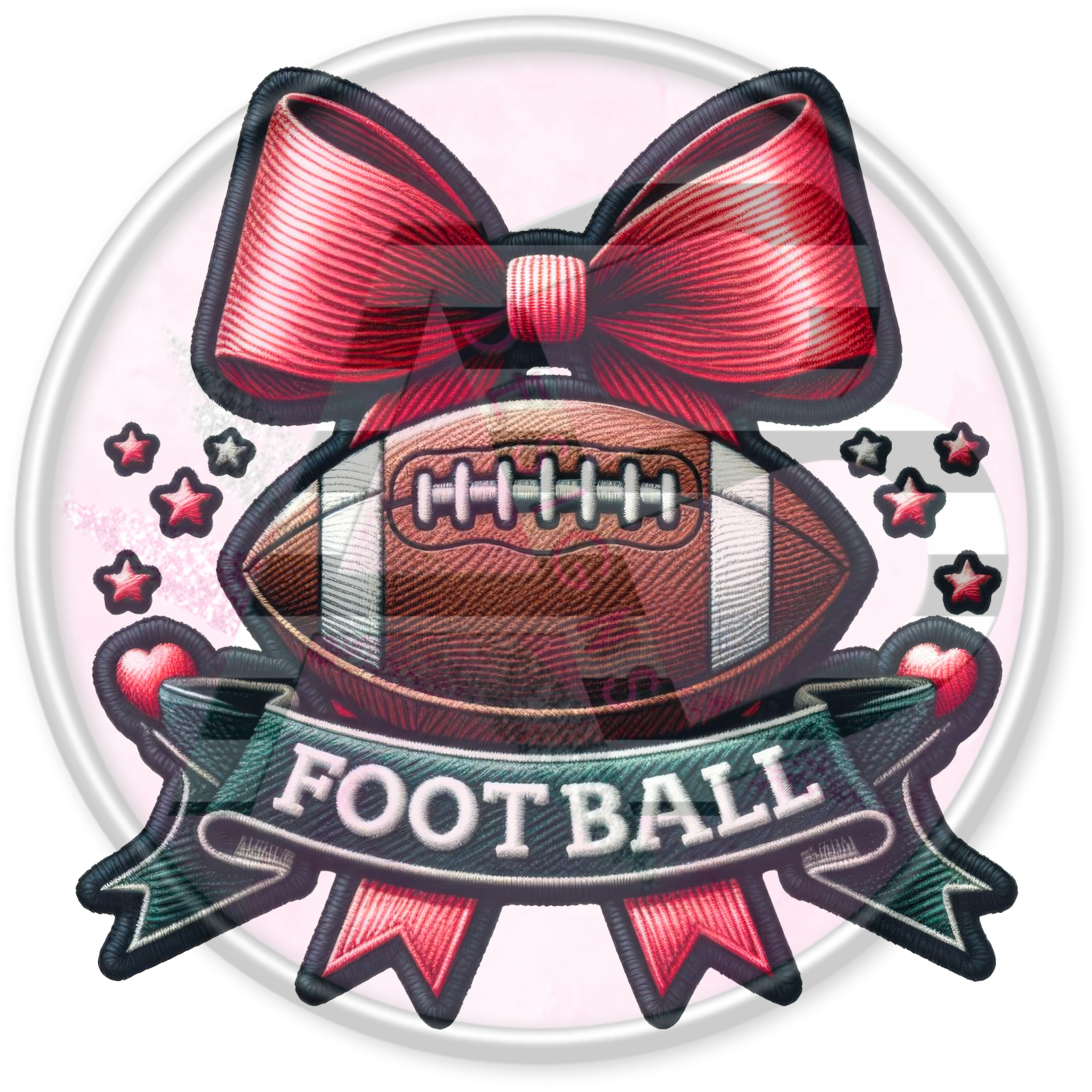 DTF Heat Transfer - Football 17 – AB Designs, Co.