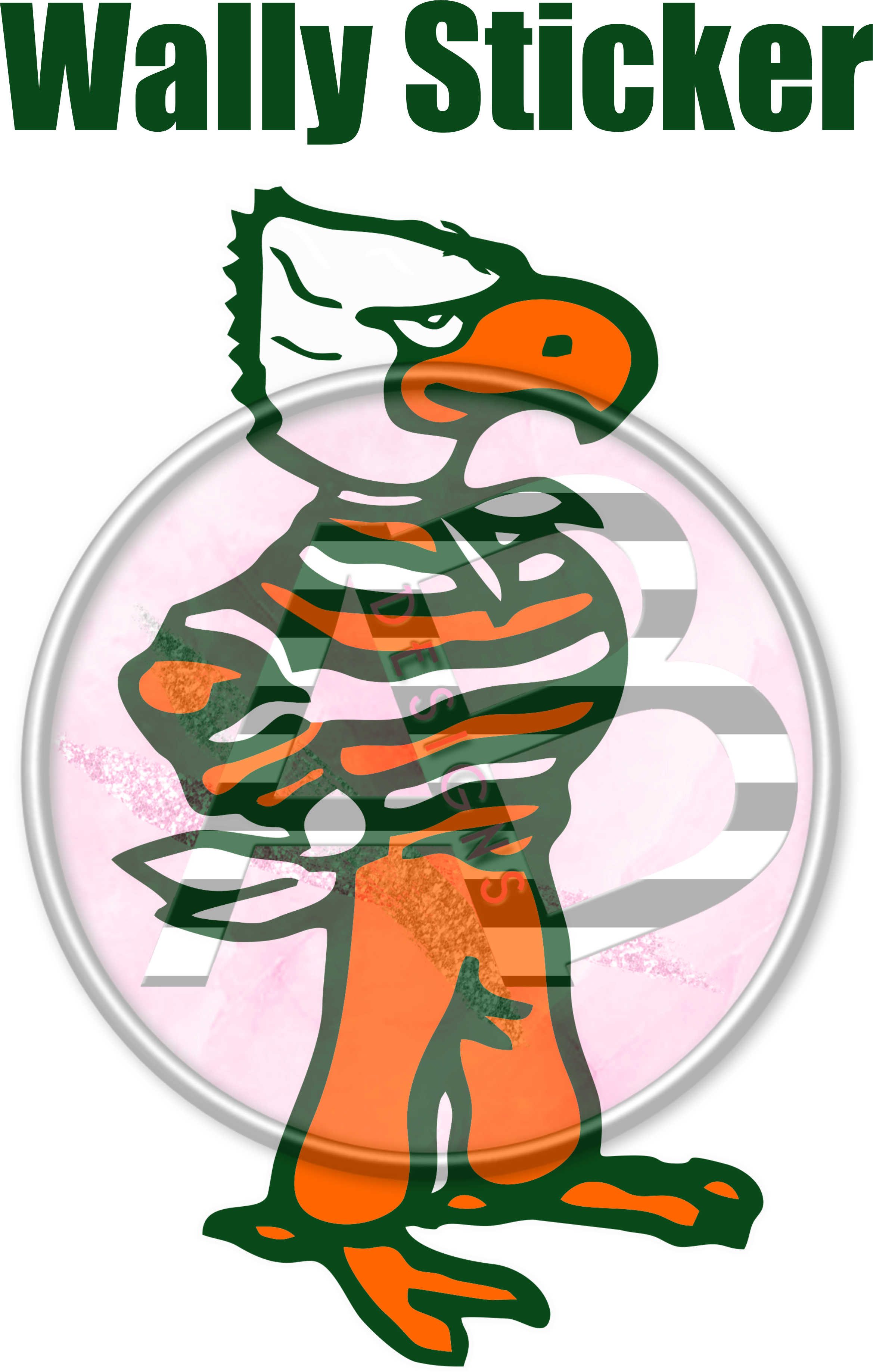 SHS Baseball - Wally Sticker – AB Designs, Co.