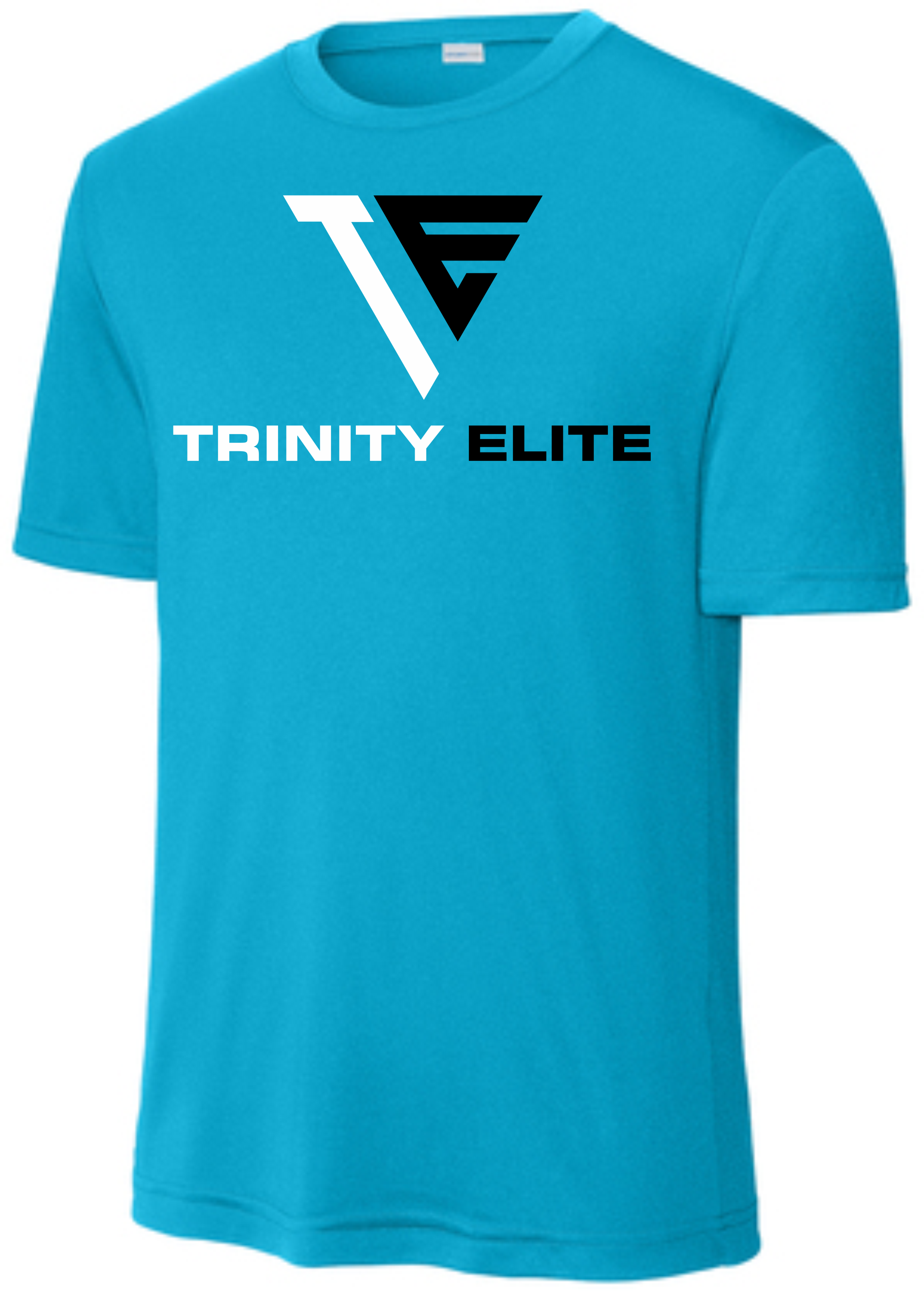 Trinity Elite - BLUE Short Sleeve DriFit T-Shirt ST350 – AB Designs, Co.