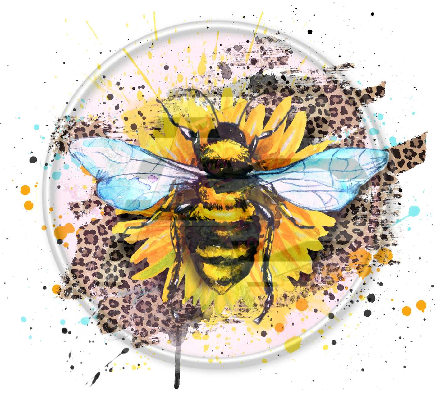 DTF Heat Transfer - Bee 01 – AB Designs, Co.