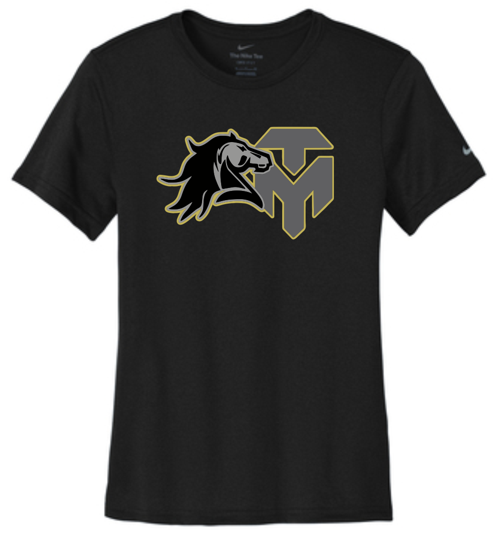 Trinity Mustangs - NKDX8734 Nike Ladies Swoosh Sleeve rLegend Tee – AB ...