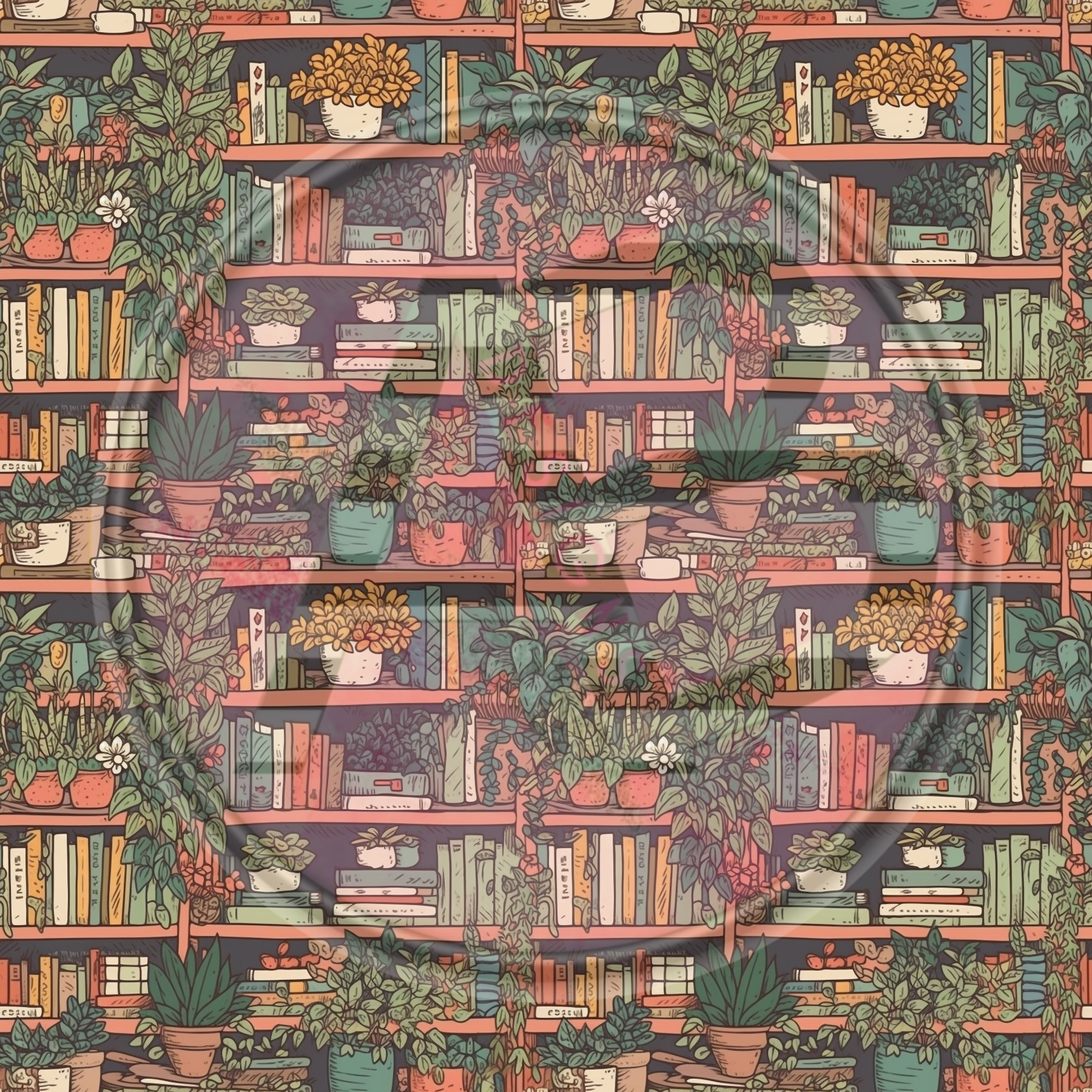 Adhesive Patterned Vinyl - Books 14 – AB Designs, Co.