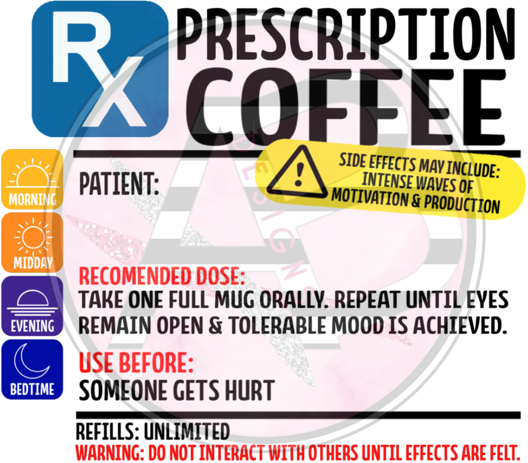DTF Heat Transfer - Coffee 12 – AB Designs, Co.