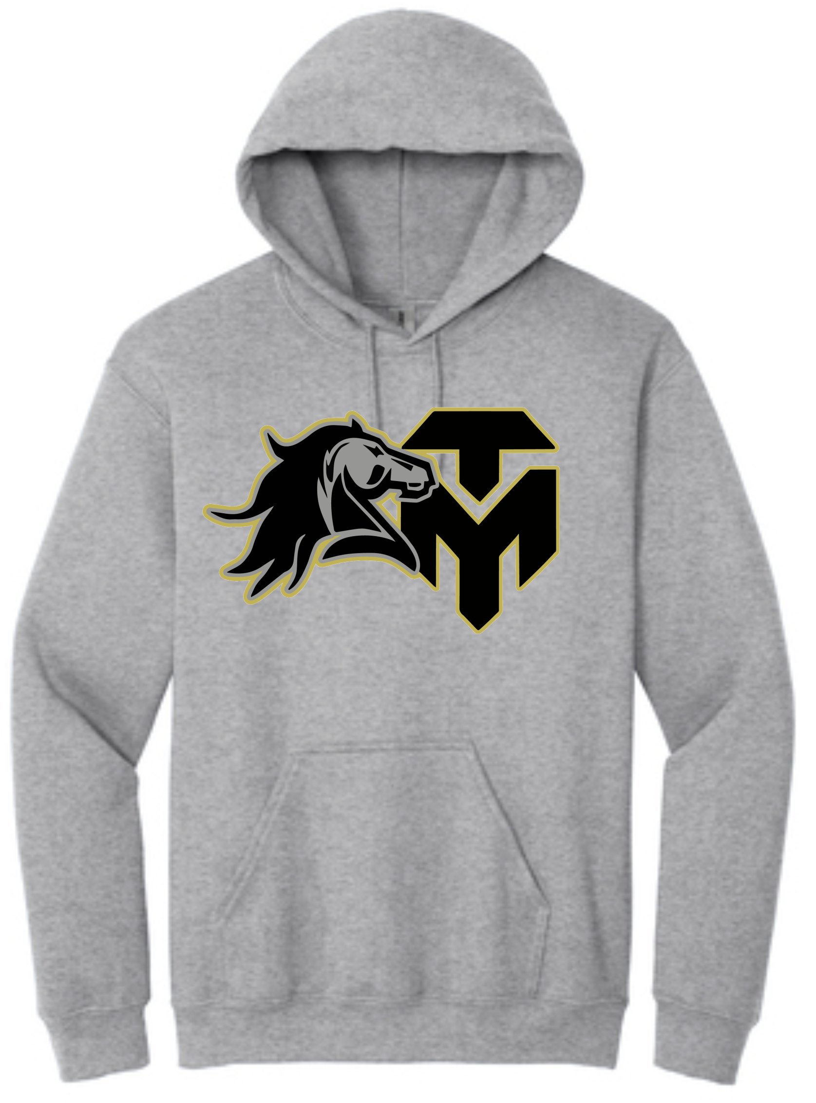 Trinity Mustangs - 18500 Gildan® - Heavy Blend™ Hooded Sweatshirt – AB ...