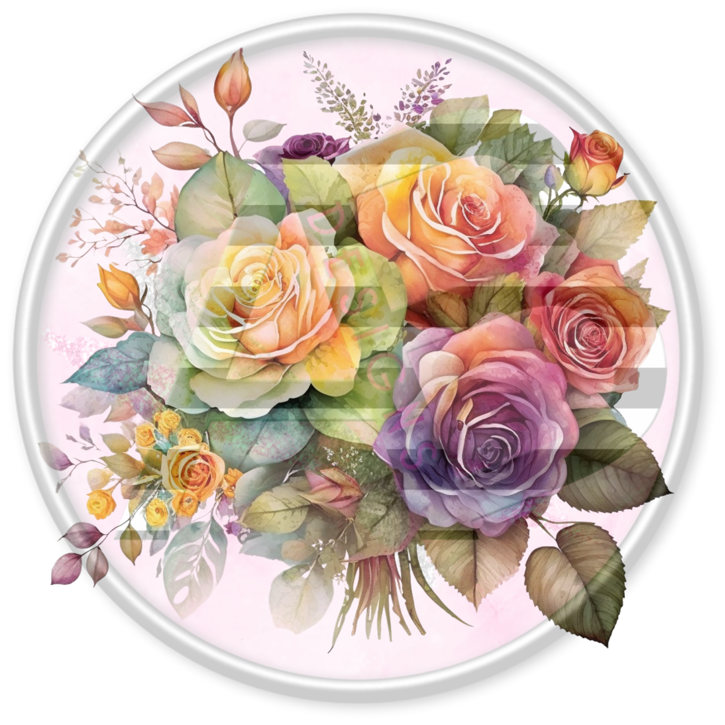 DTF Heat Transfer - Rainbow Roses 21 – AB Designs, Co.