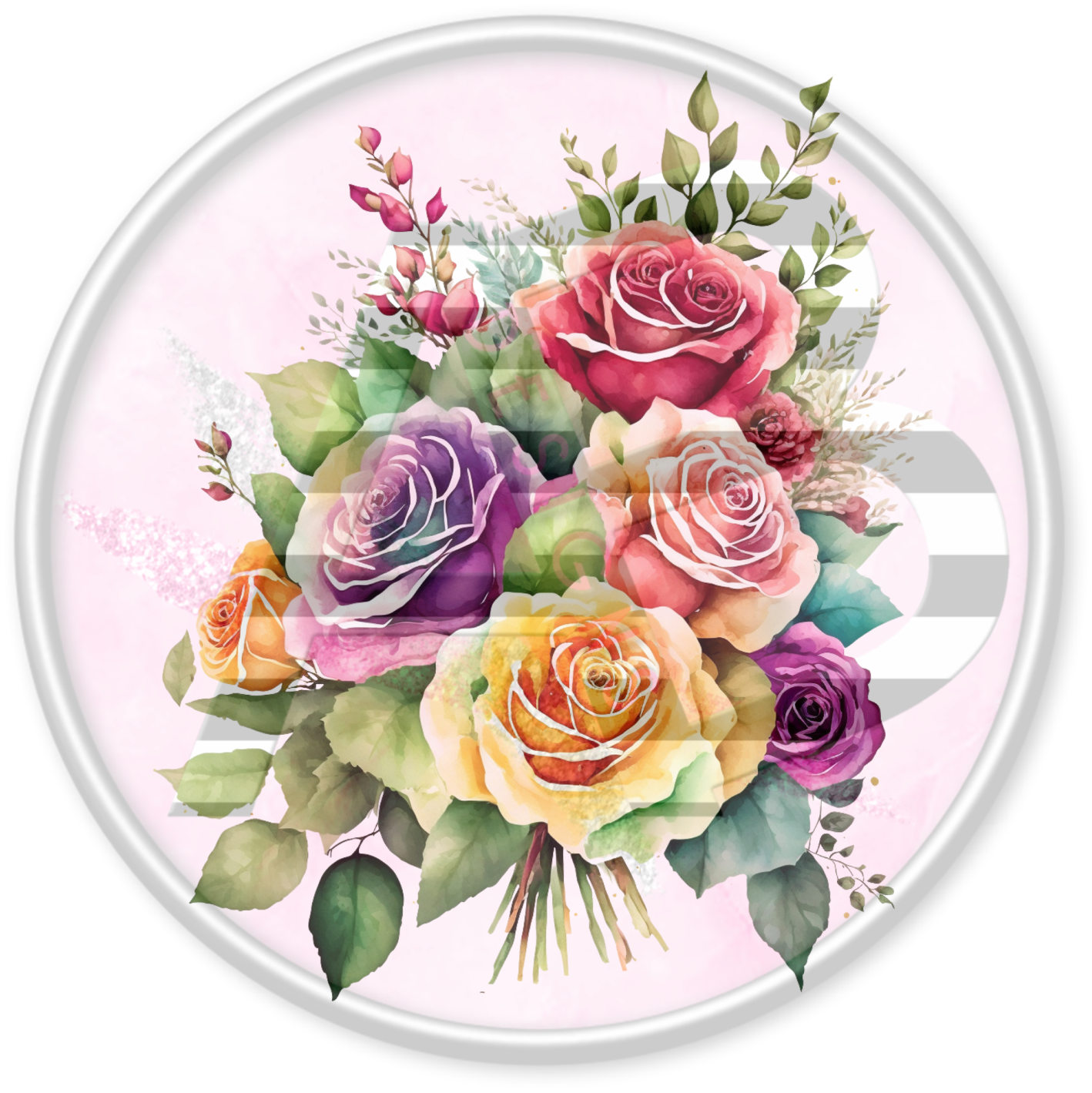 DTF Heat Transfer - Rainbow Roses 25 – AB Designs, Co.