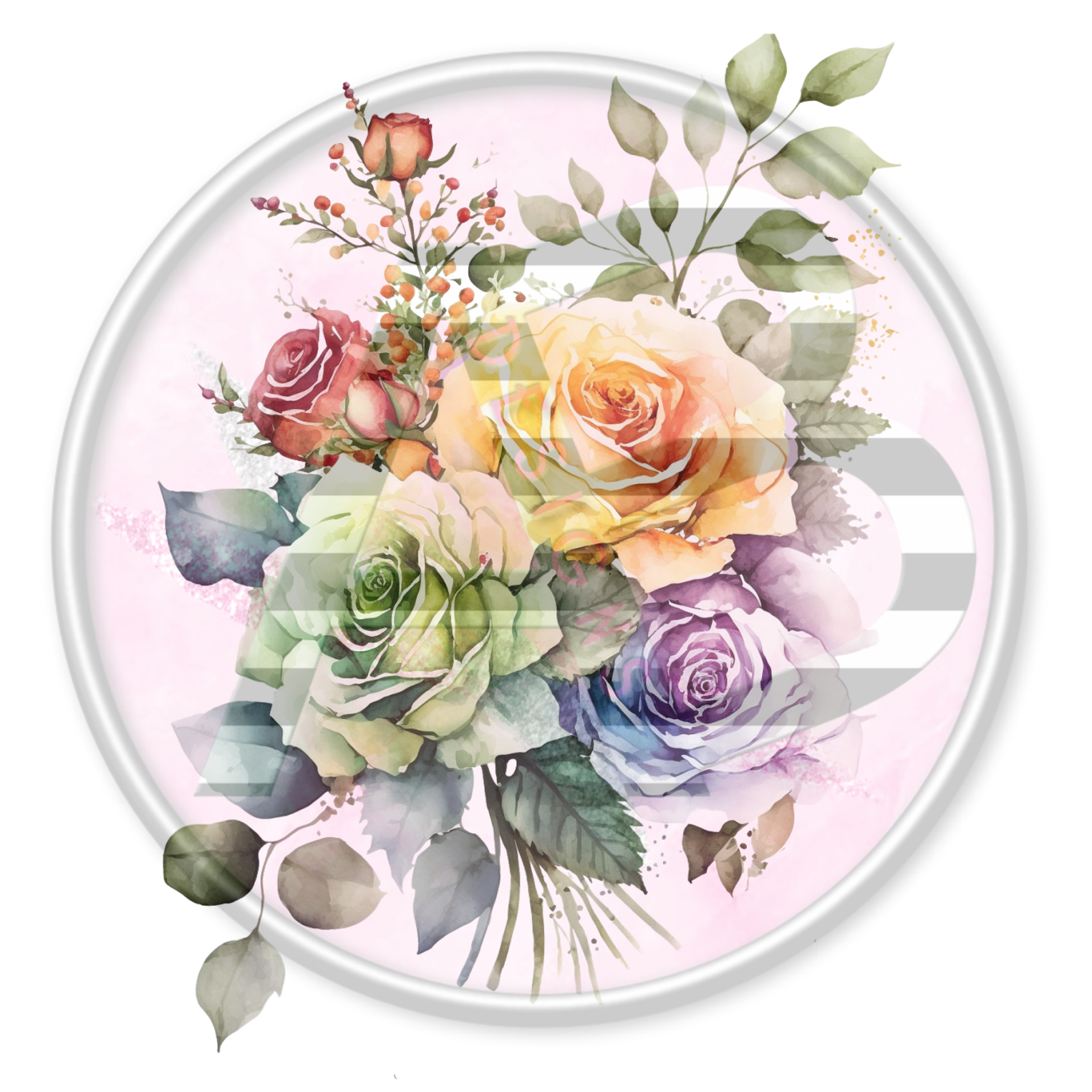 DTF Heat Transfer - Rainbow Roses 37 – AB Designs, Co.