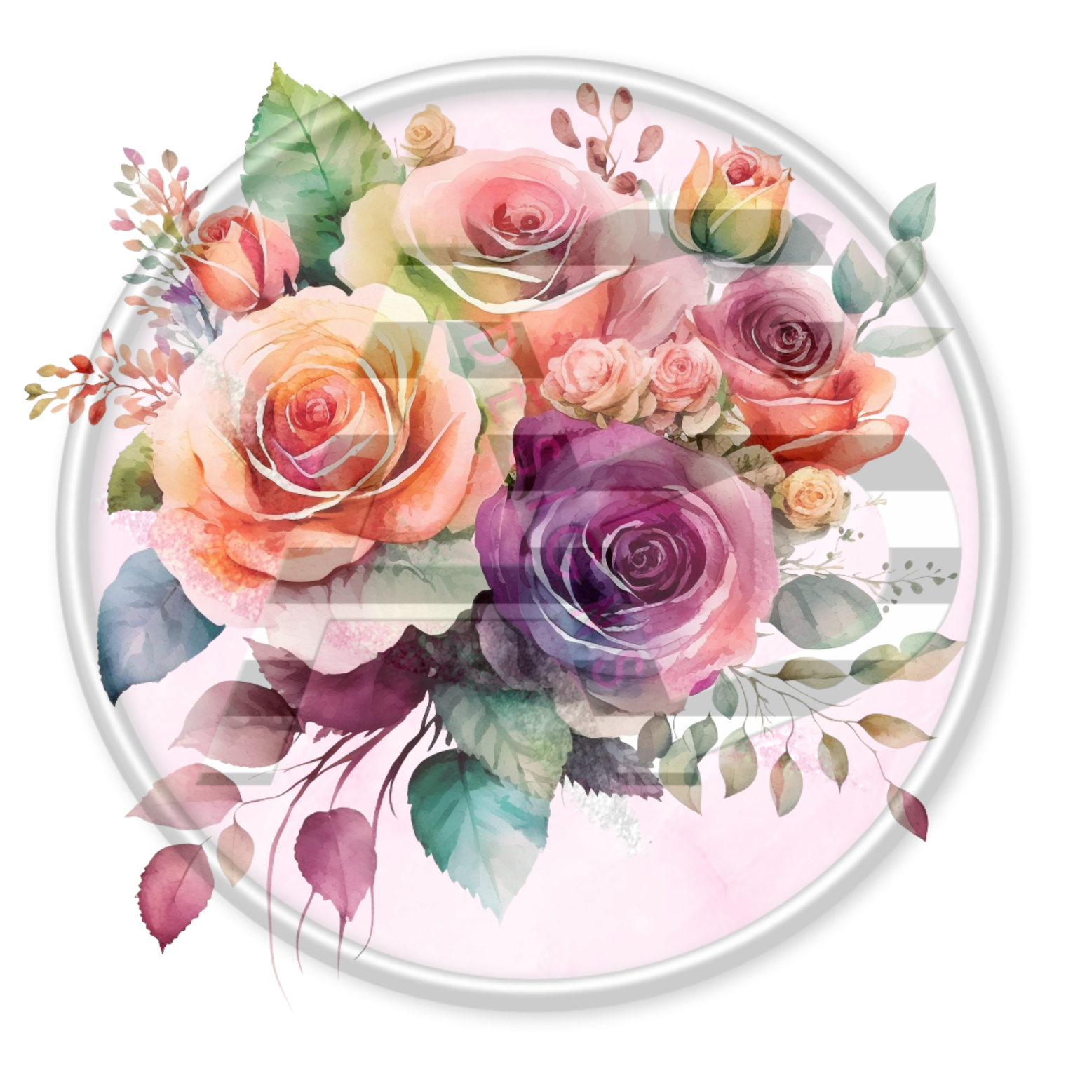 DTF Heat Transfer - Rainbow Roses 45 – AB Designs, Co.