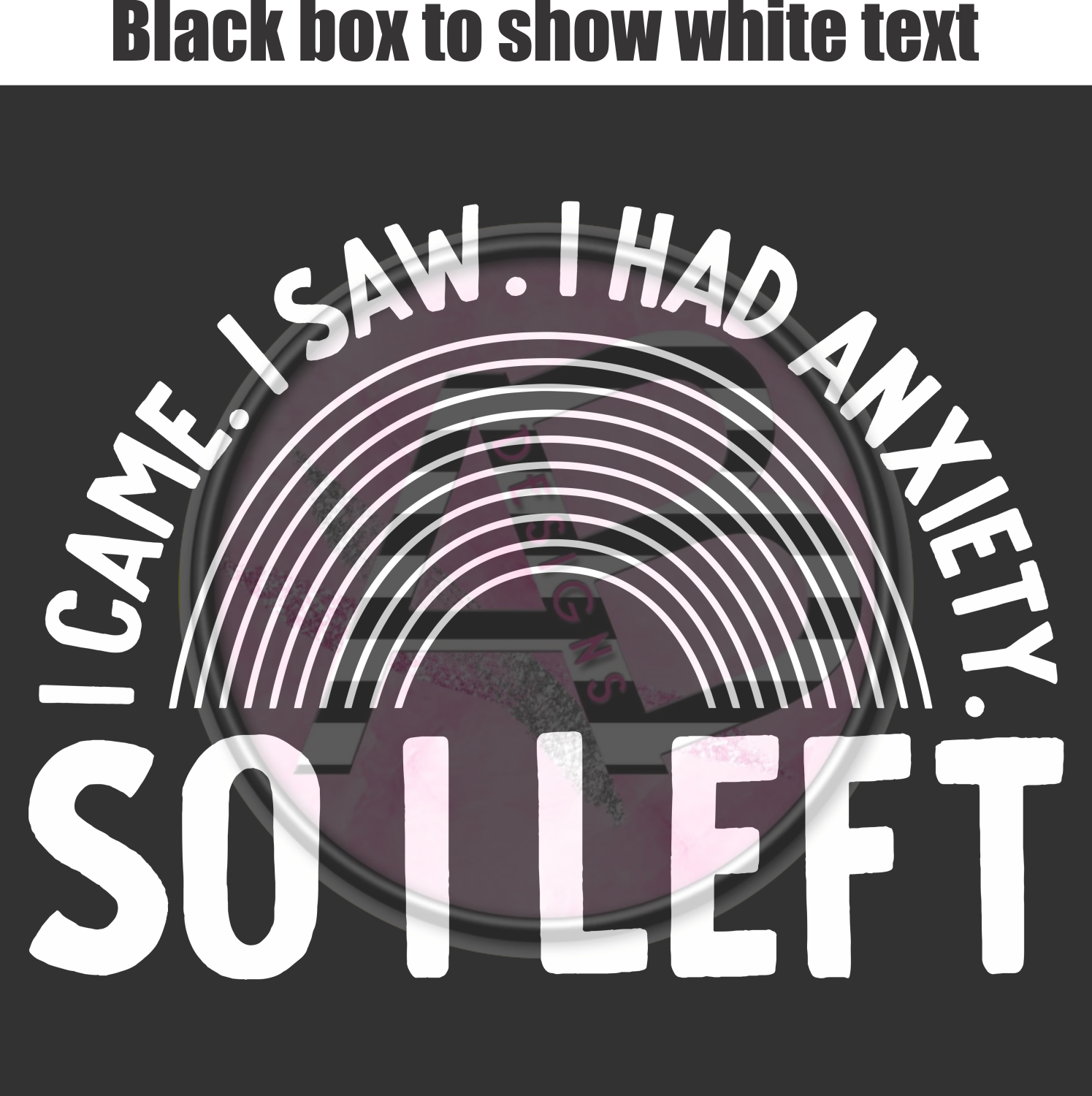 DTF Heat Transfer - Sarcasm 61 – AB Designs, Co.