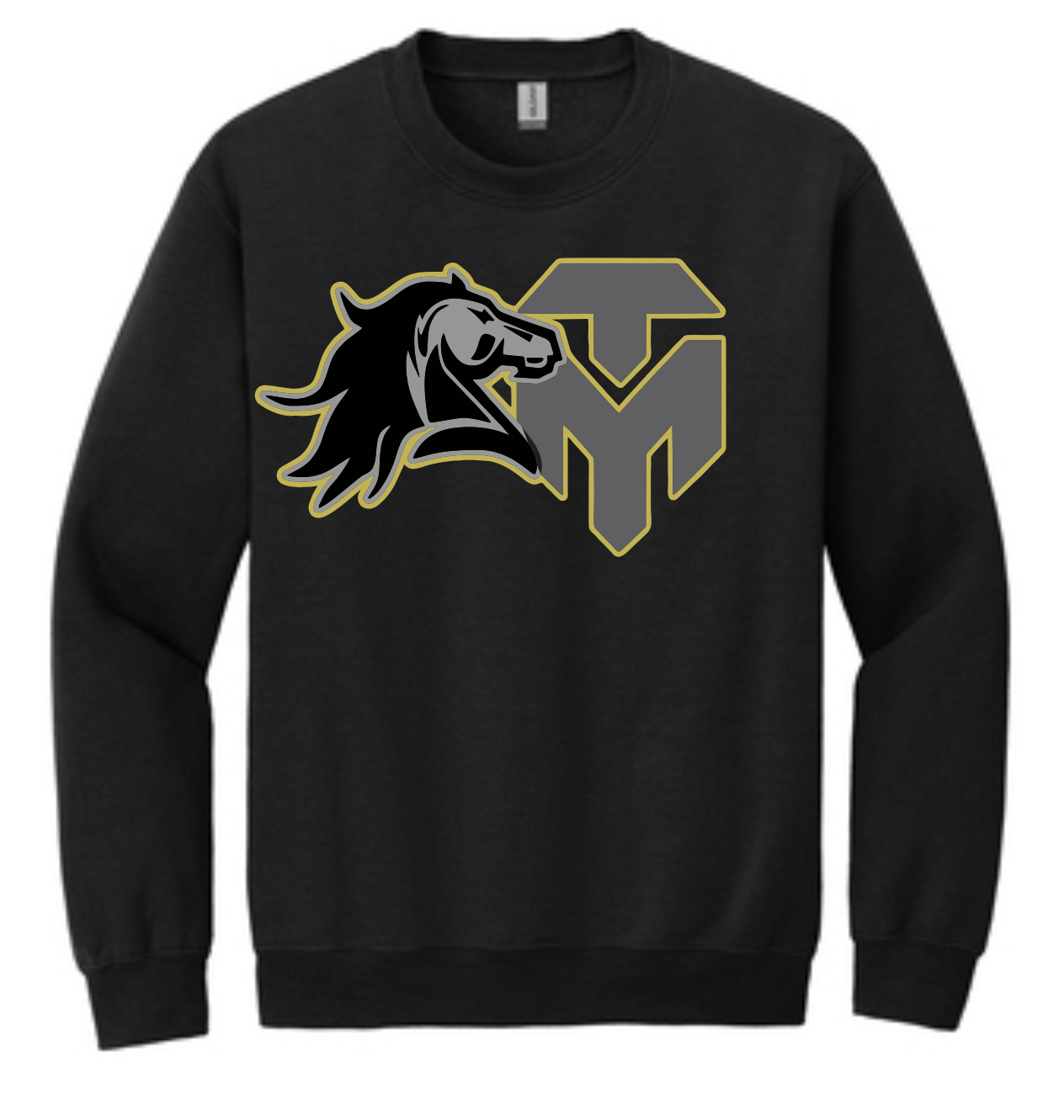 Trinity Mustangs - 18000 Gildan® - Heavy Blend™ Crewneck Sweatshirt ...