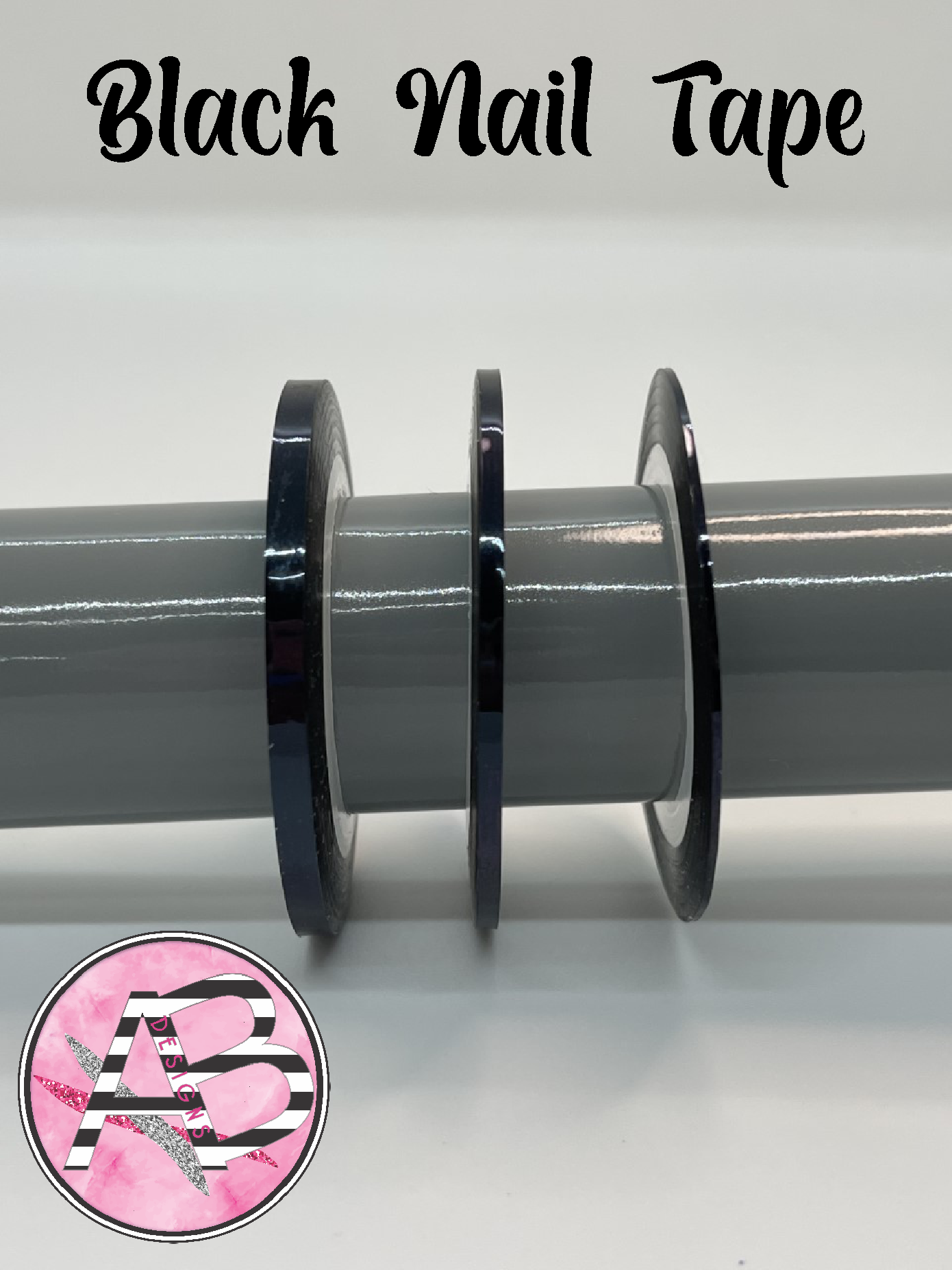 Black Nail Tape - Striping Tape – AB Designs, Co.