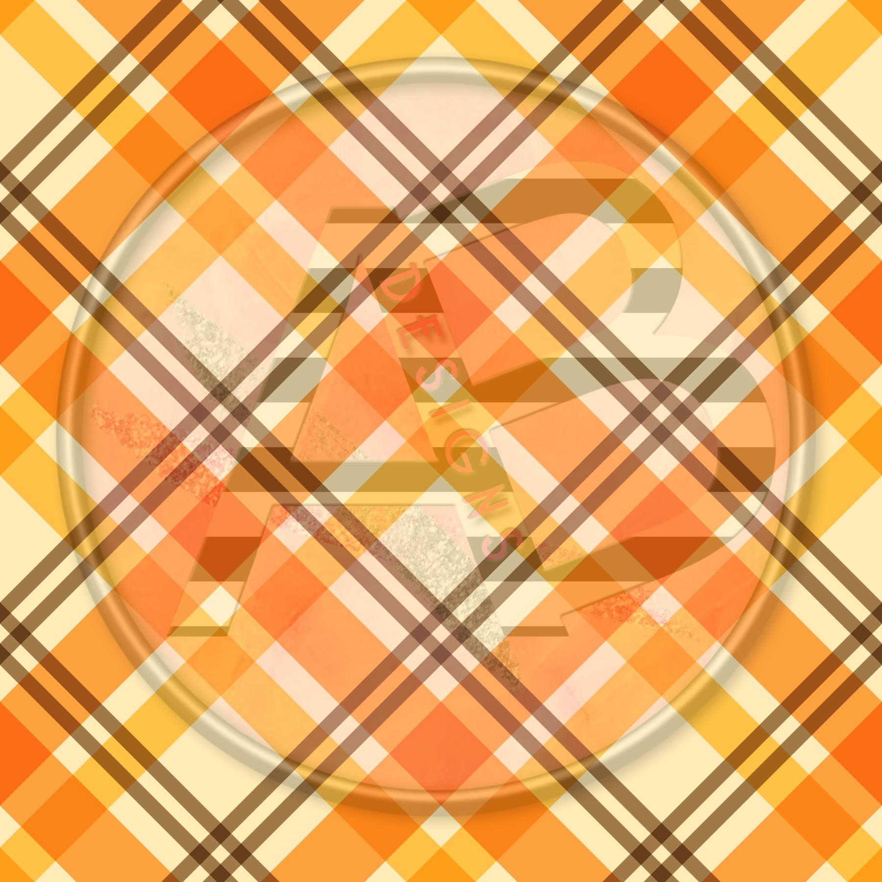 Adhesive Patterned Vinyl - Fall Plaid 02 – AB Designs, Co.