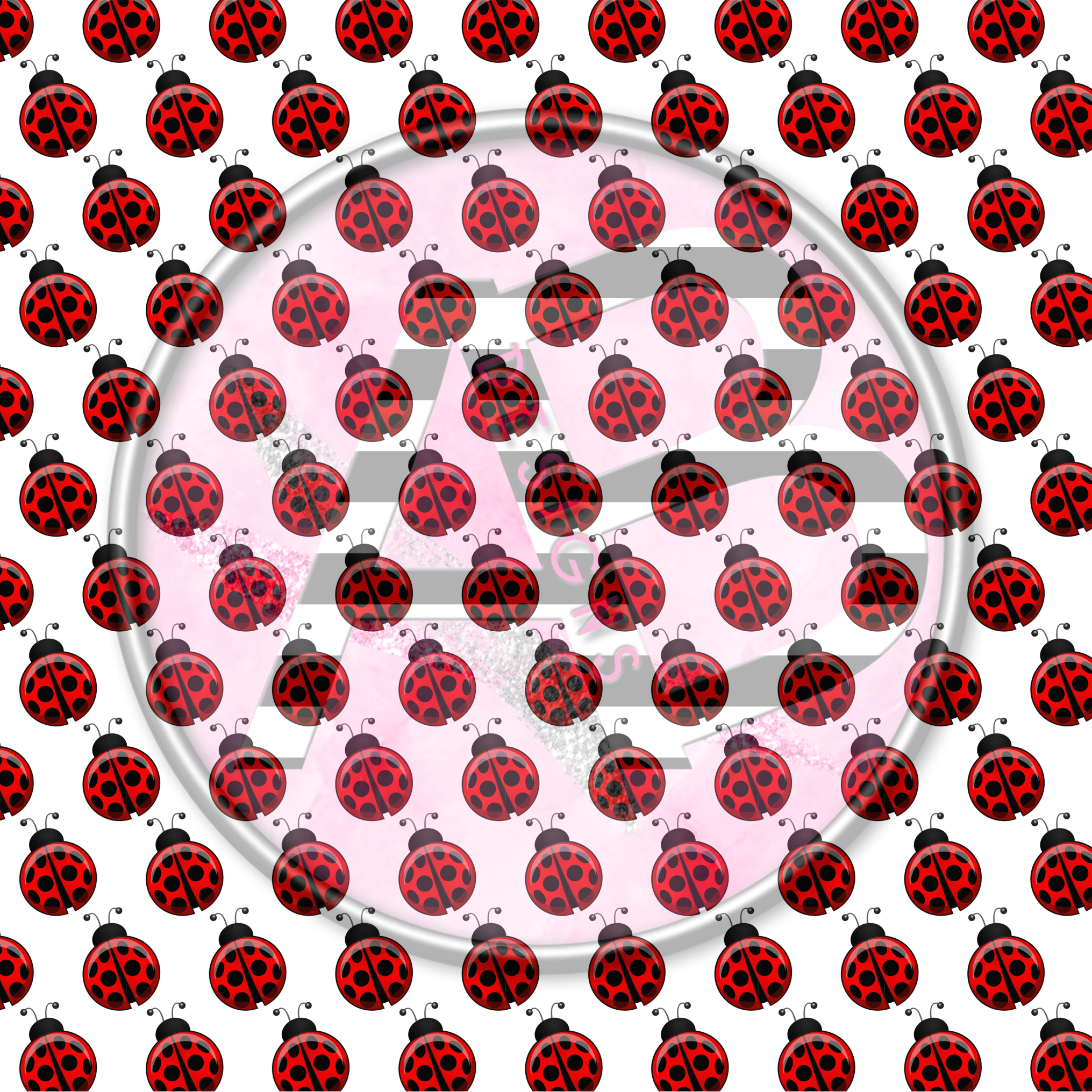 Adhesive Patterned Vinyl - Ladybug 01 – AB Designs, Co.