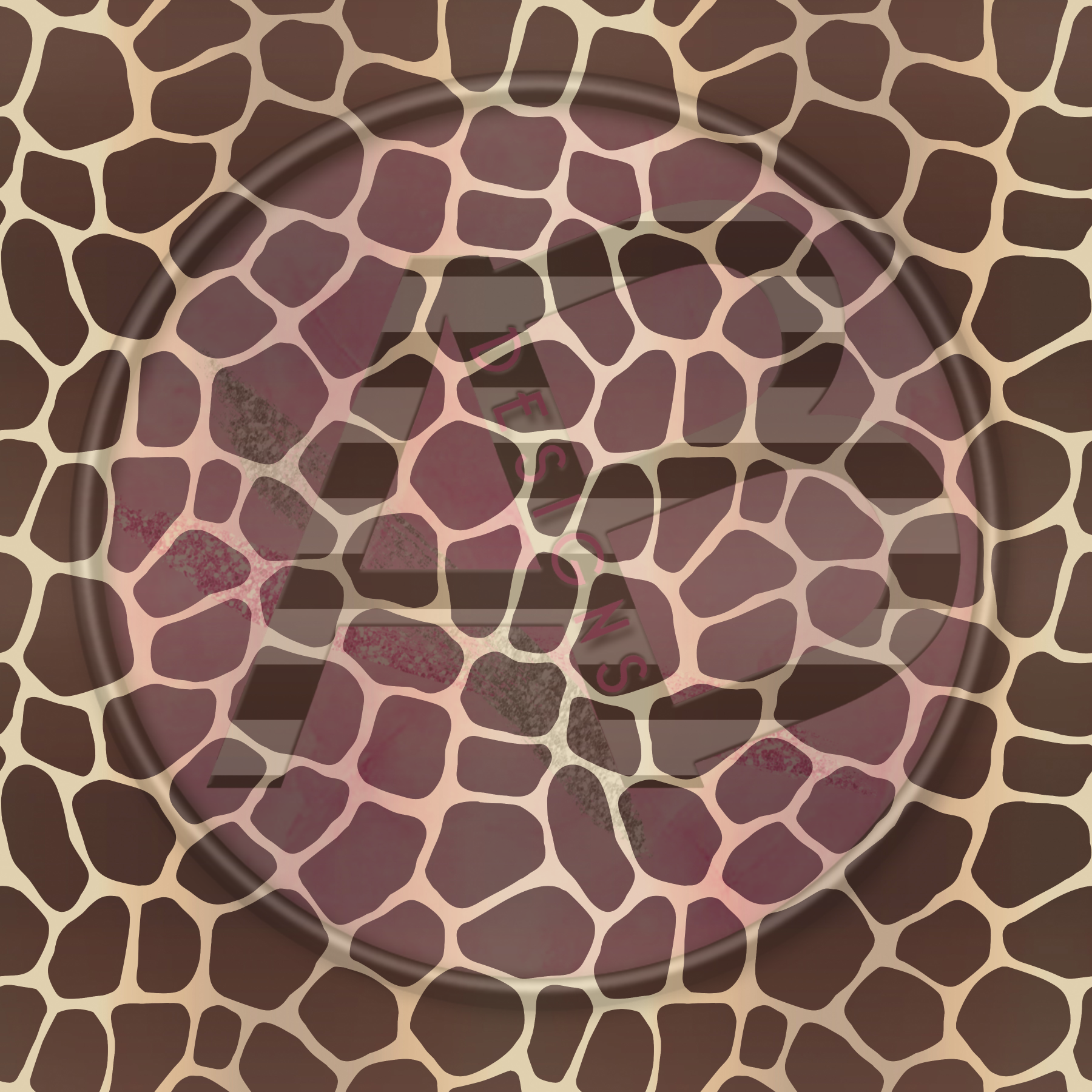 Adhesive Patterned Vinyl - Neutral Animal Print 01 – AB Designs, Co.