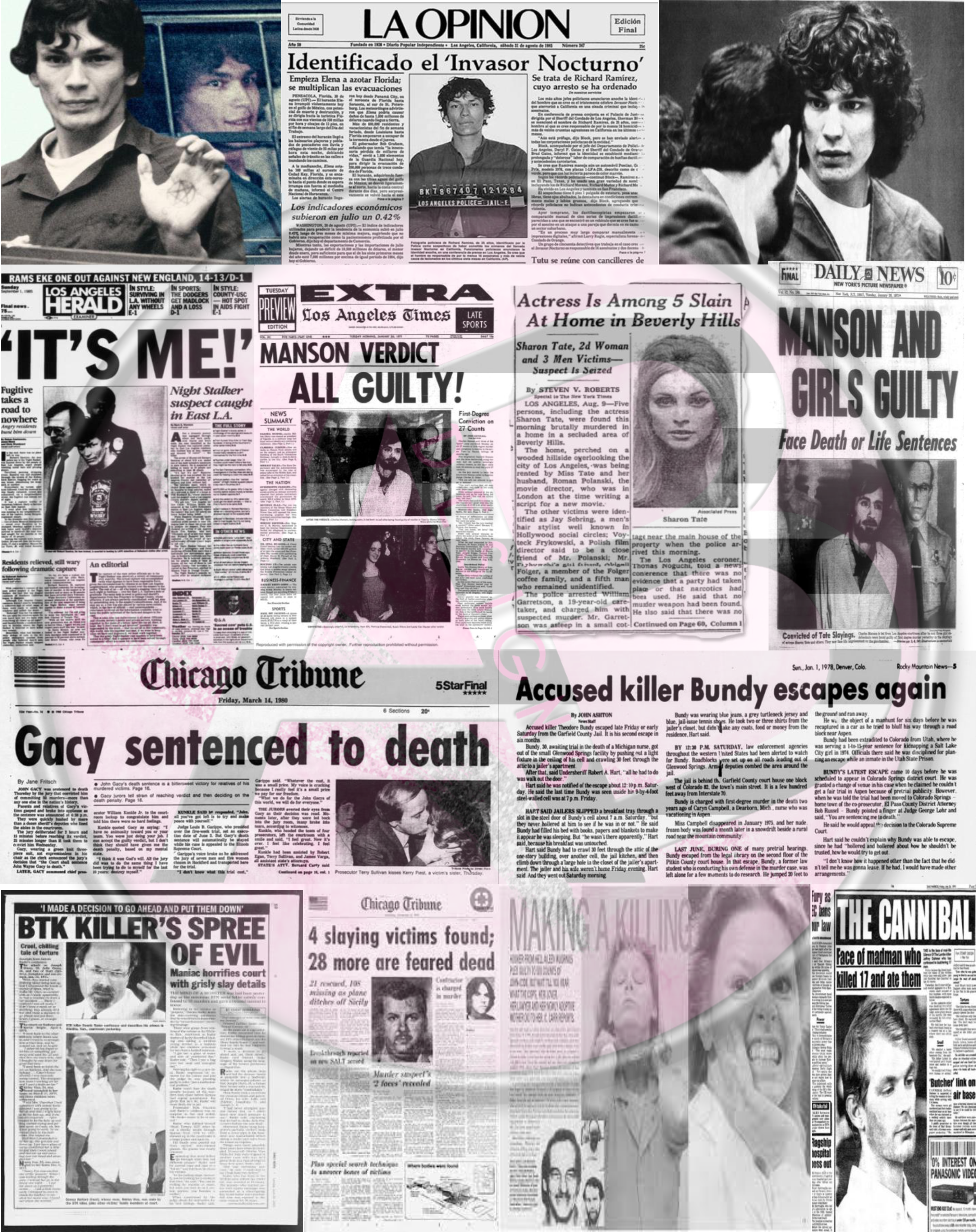 Adhesive Patterned Vinyl - Serial Killer 01 – AB Designs, Co.
