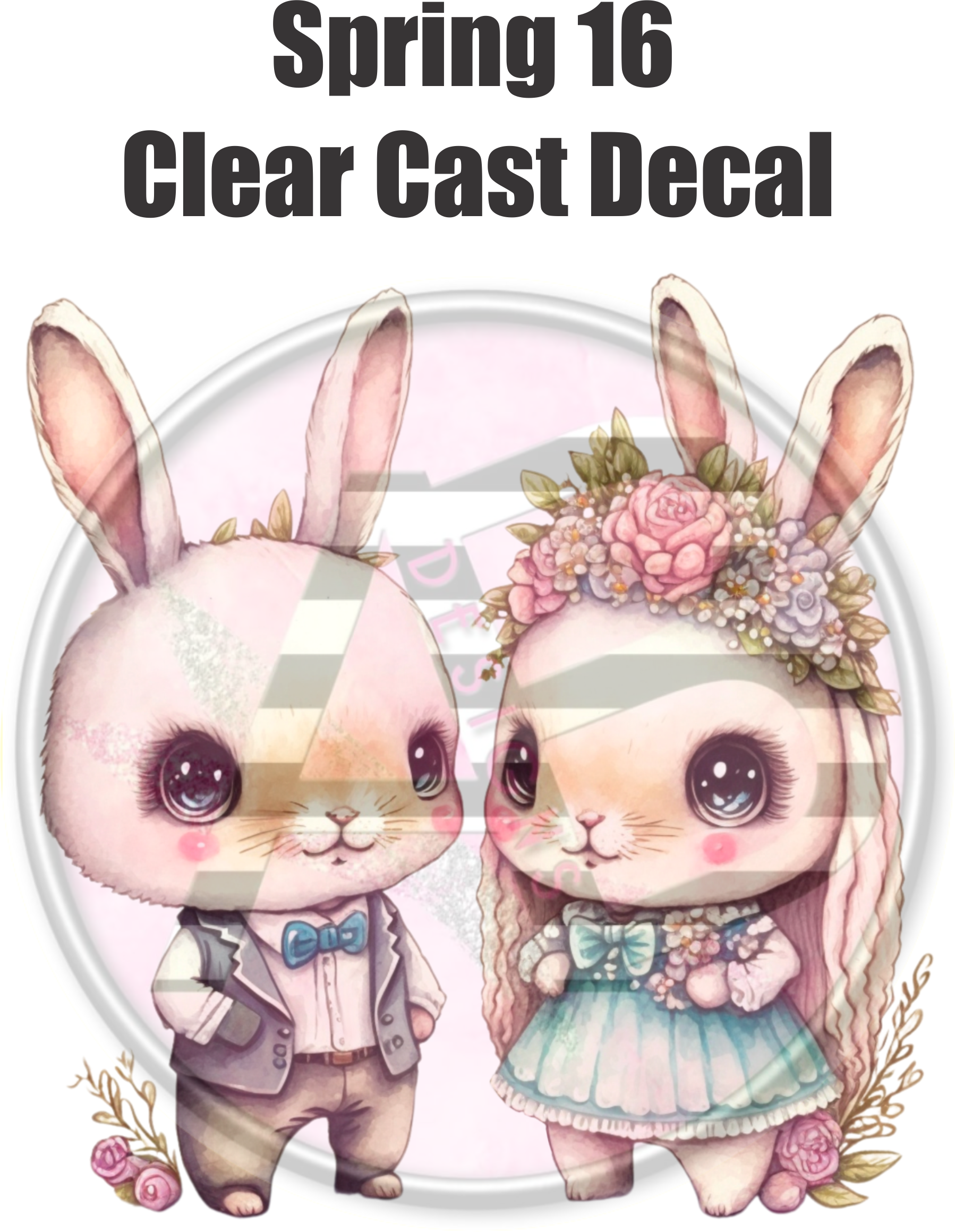 Spring 16 - Clear Cast Decal – AB Designs, Co.