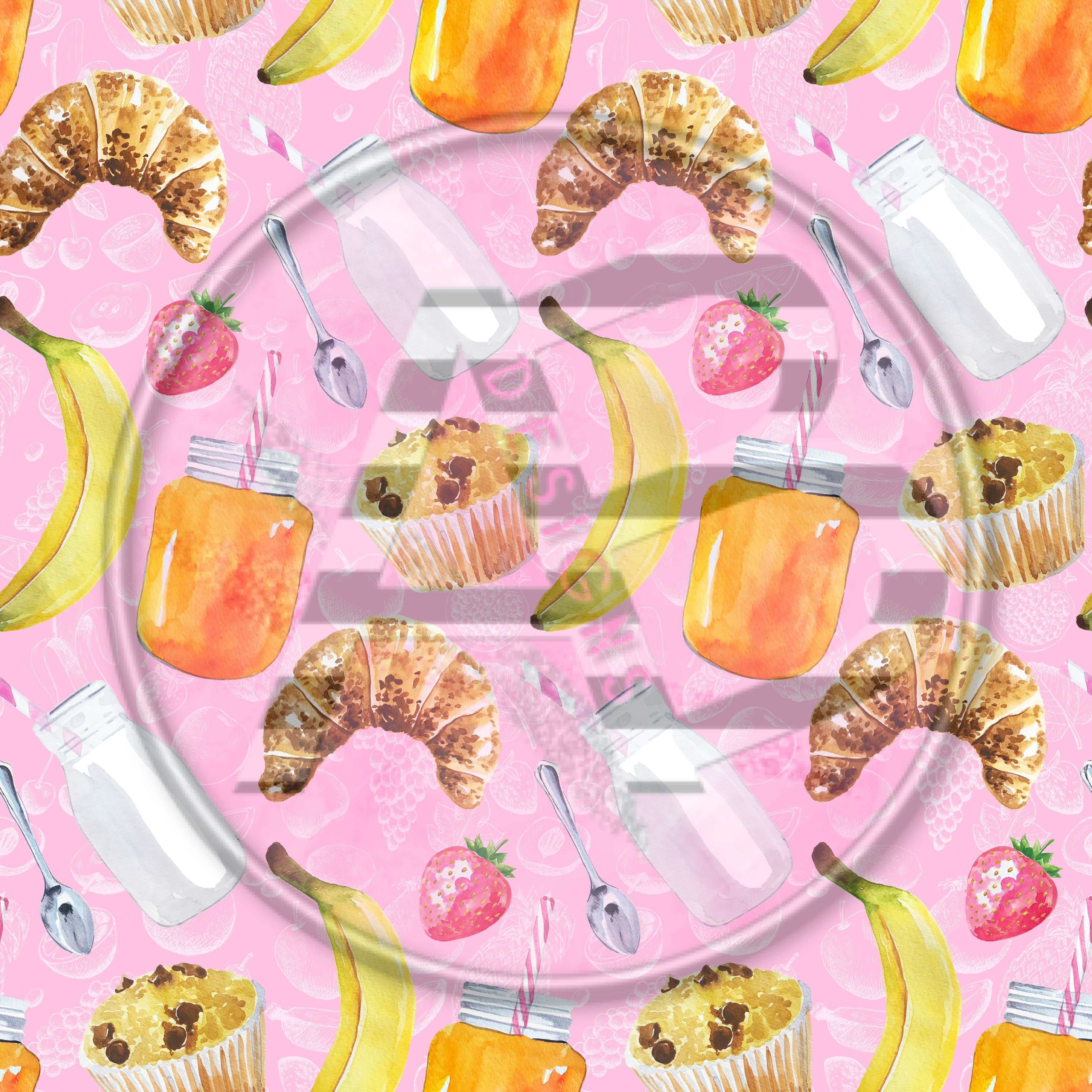 Adhesive Patterned Vinyl - Food 1942 – AB Designs, Co.