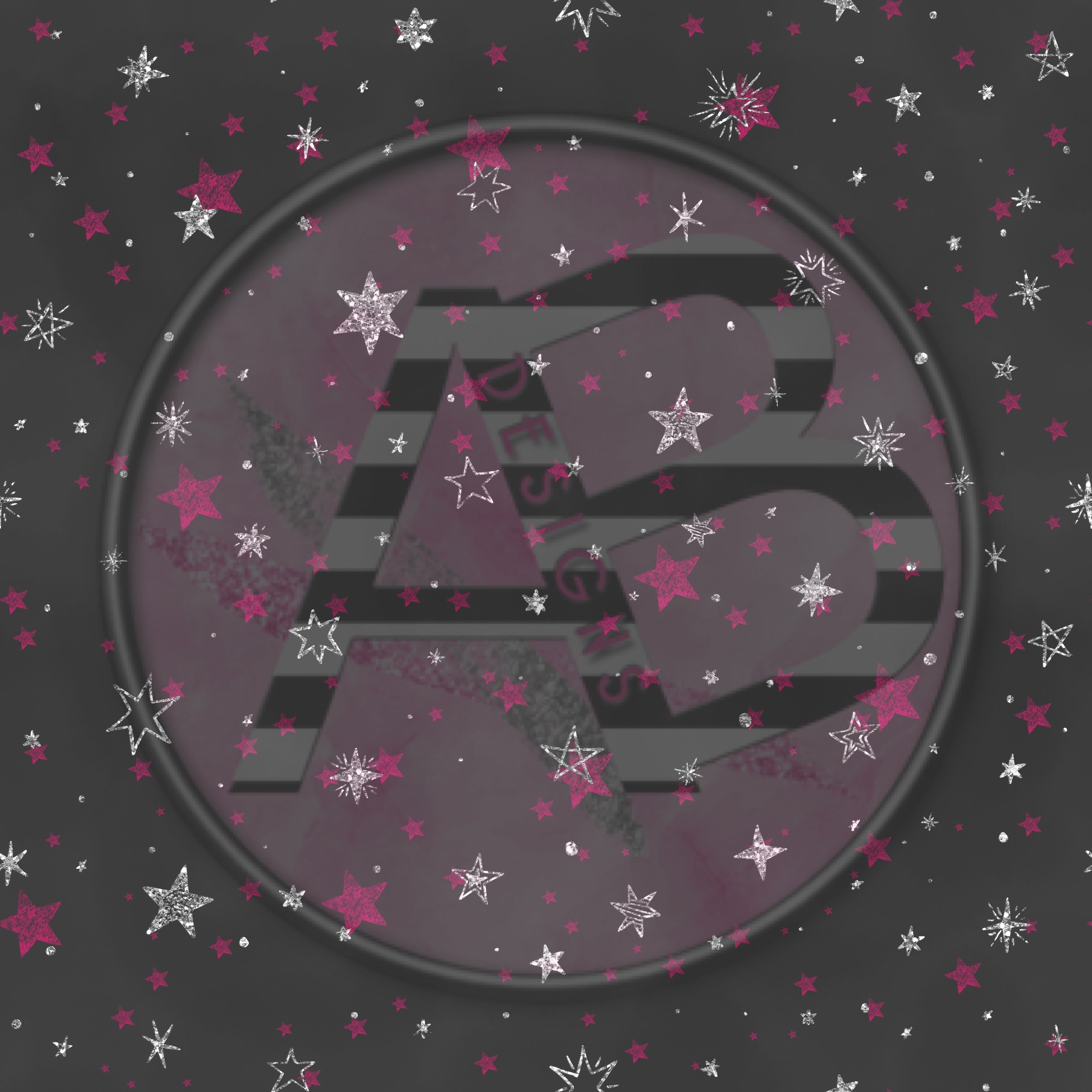 Adhesive Patterned Vinyl - Stars 35 – AB Designs, Co.
