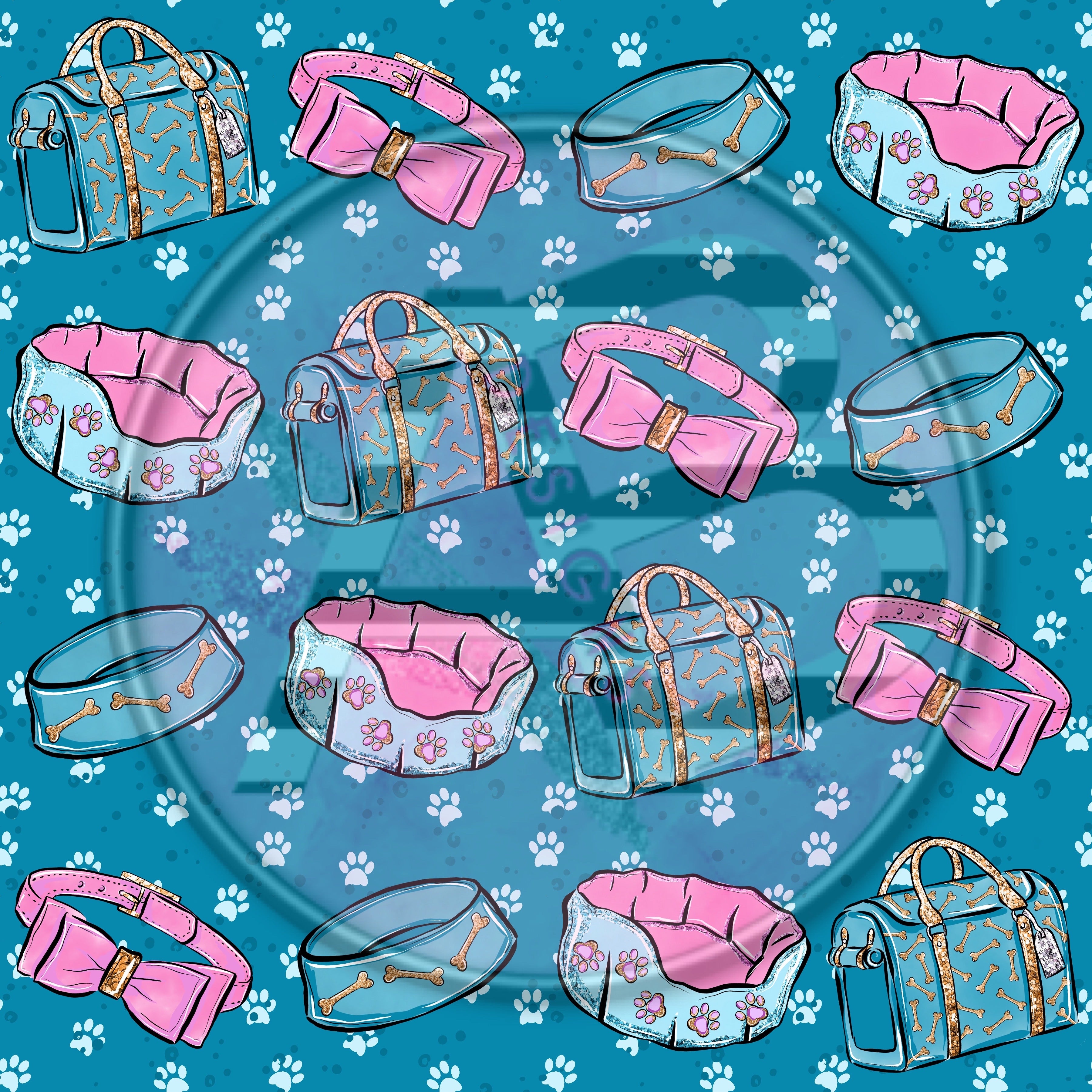 Adhesive Patterned Vinyl - Paws 225 – AB Designs, Co.